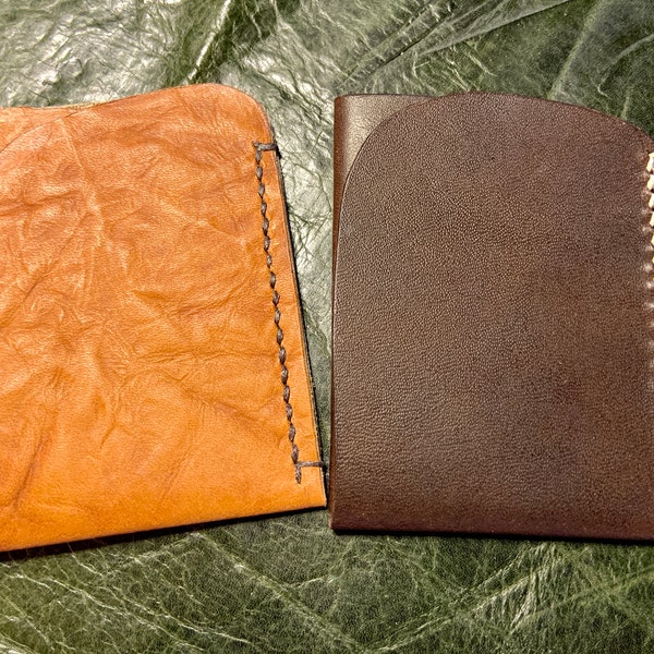 Minimal Leather Wallet - Etsy