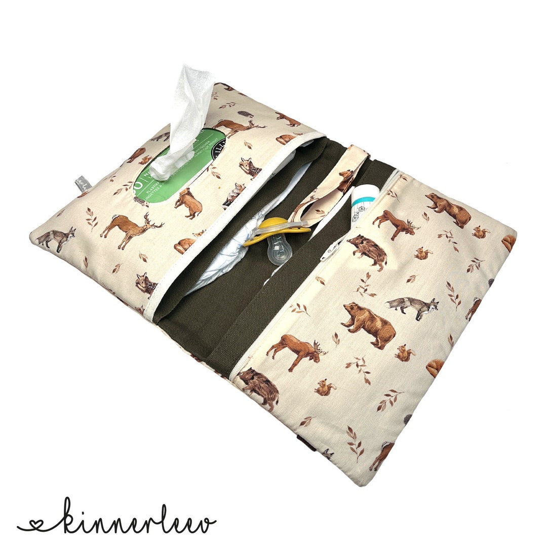 Diaper Bag forest Animals Khaki Diaper Bag - Etsy
