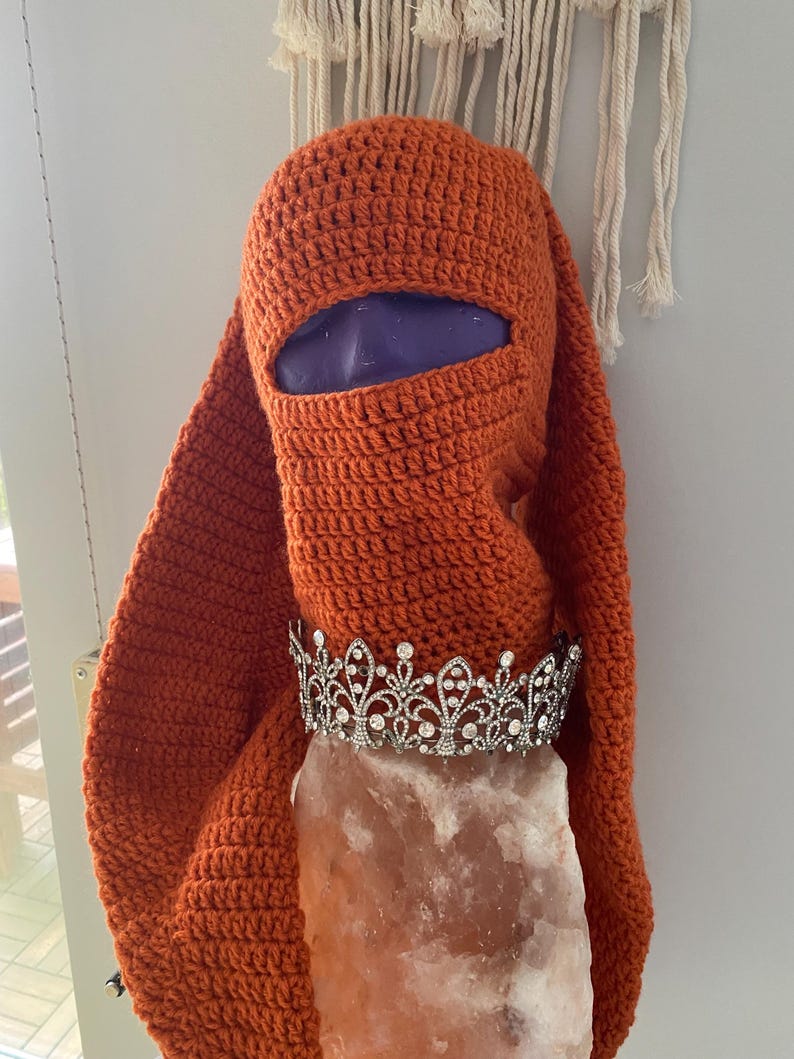 Long Bunny Ear Crochet Ski Mask - Etsy