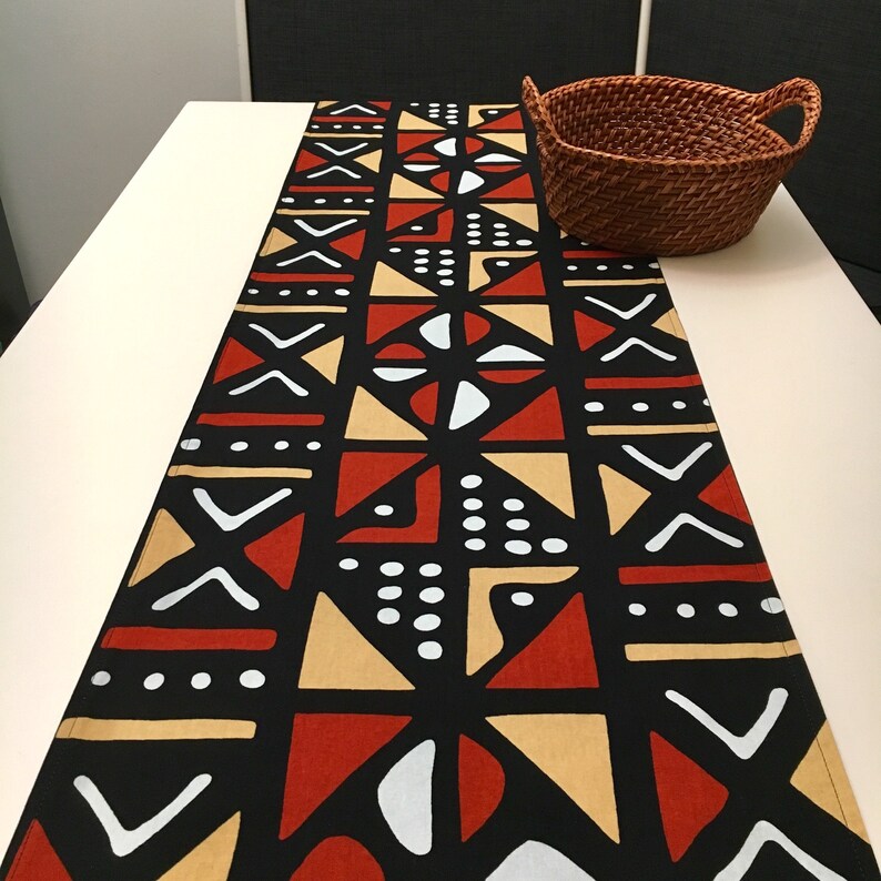 African Print Table Runner Ankara Table Runner Housewarming | Etsy