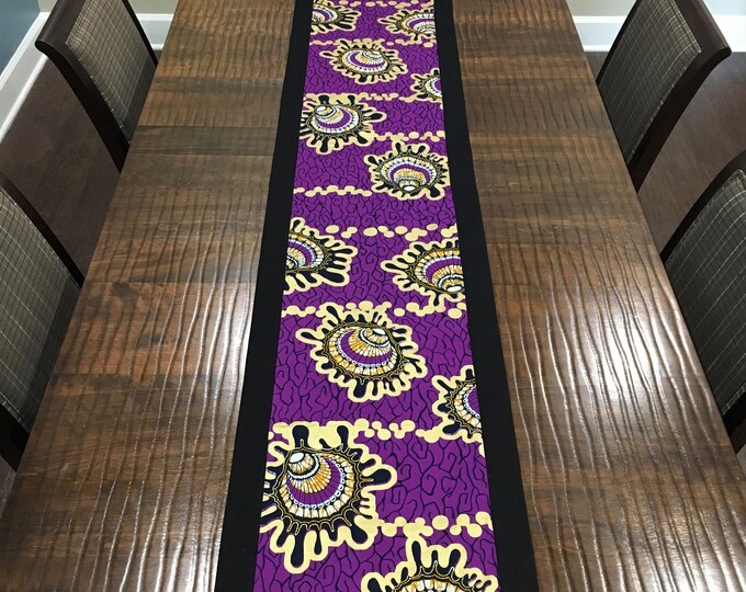 Dutch Wax Table Runner, African Print Table Runner, Ankara Table Runner ...