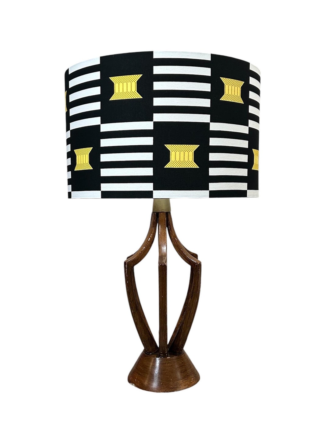 African Kente Drum Lampshade, Handmade Custom Made to Order Lampshade ...