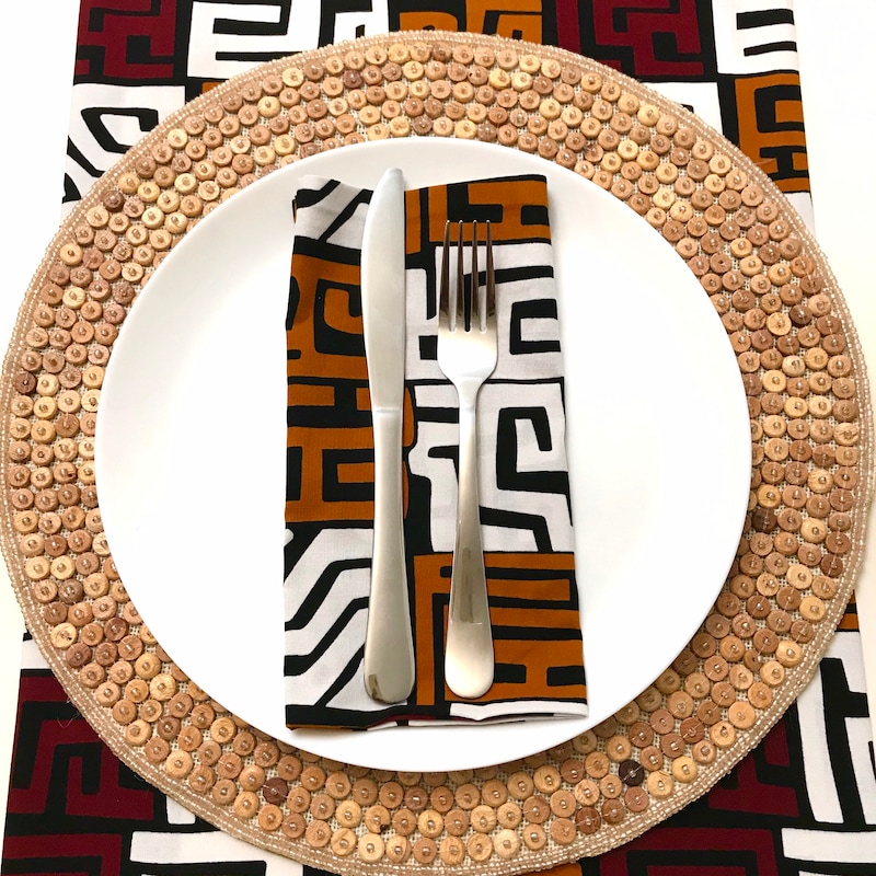 African Napkins - Etsy