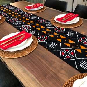African Print Table Runner Ankara Table Runner Housewarming Gift ...