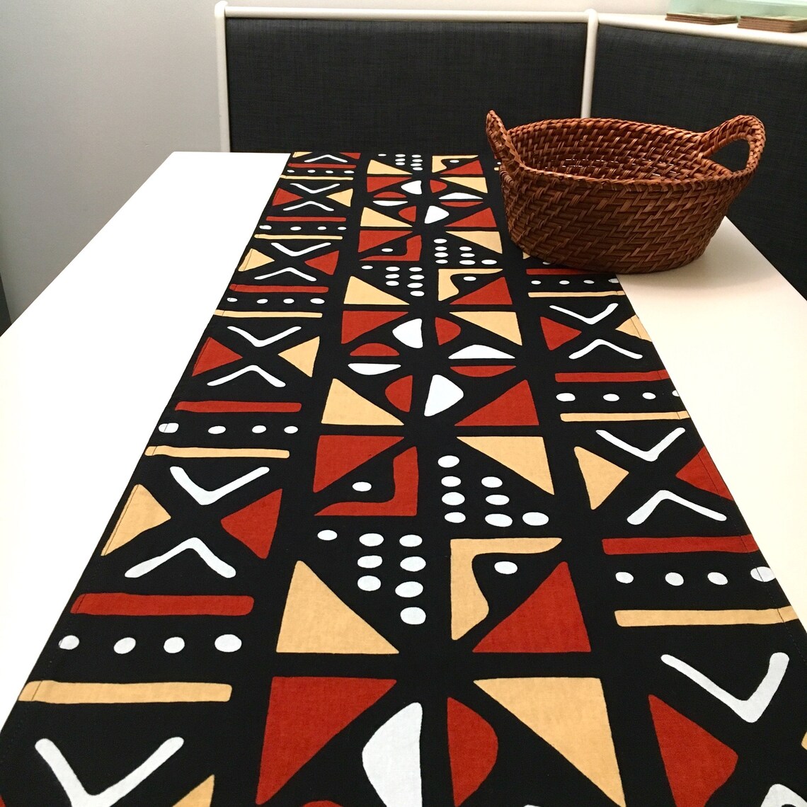 African Print Table Runner Ankara Table Runner Housewarming | Etsy