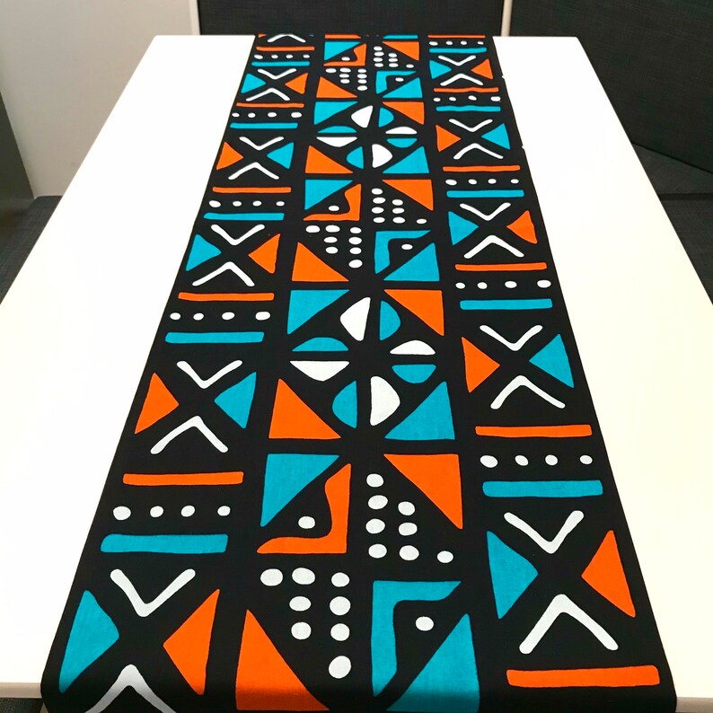 African Print Table Runner Ankara Table Runner Housewarming | Etsy
