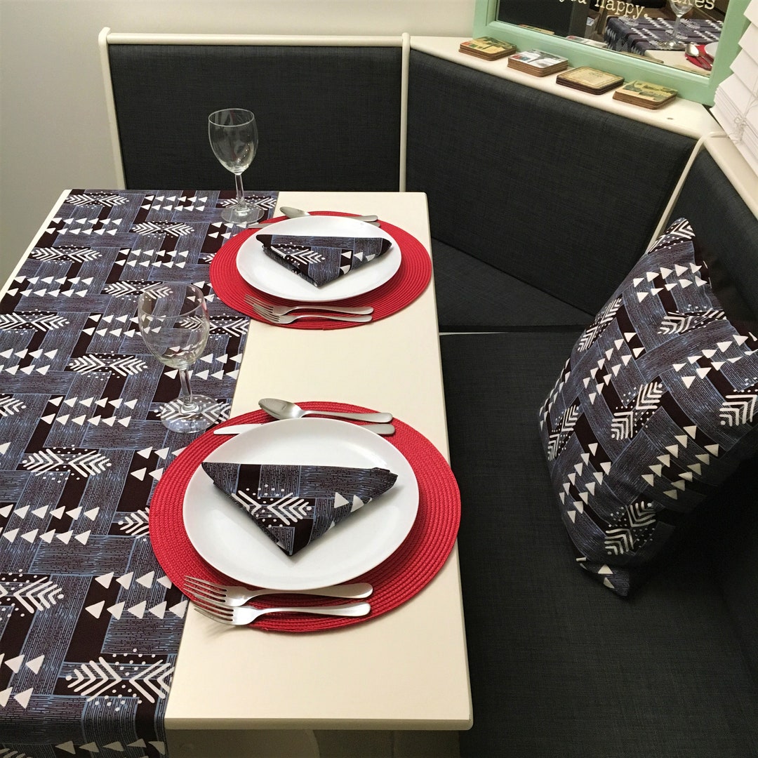 Ankara Table Napkins, African Print Napkins, Mudcloth Print Napkins ...