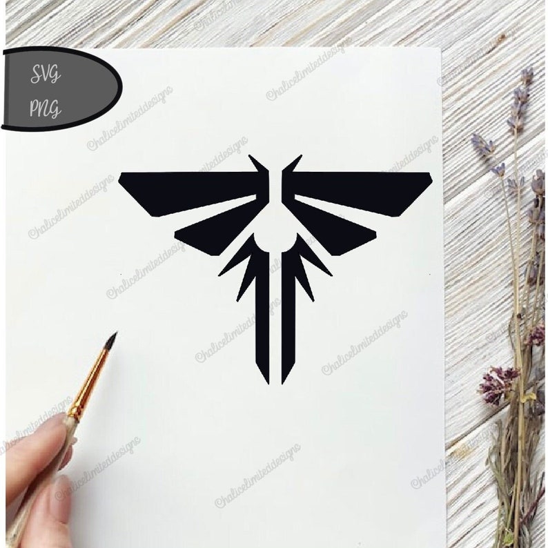 Firefly Last of Us Silhouette Design | Instant Download | Cricut Cut ...
