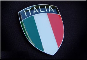 2.5 Italia Italy Real Metal Badge Emblem Decal - Etsy