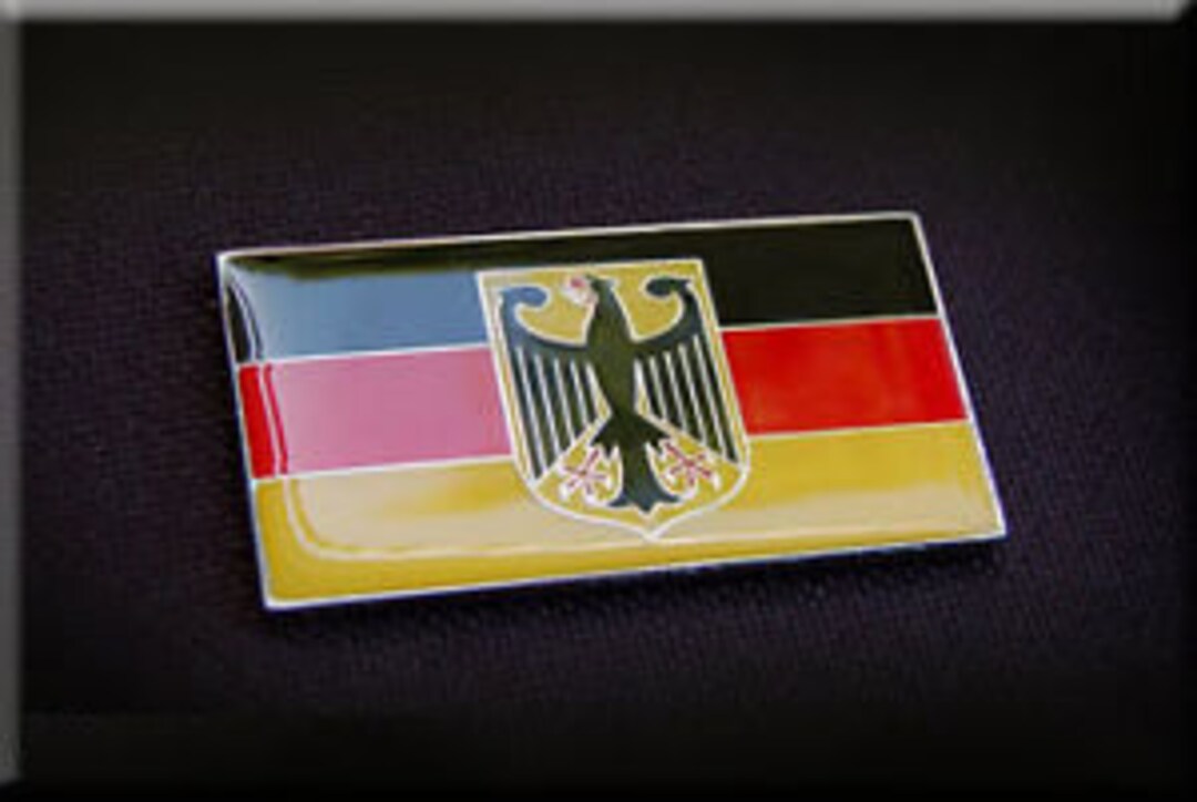 2" Amazing German Germany Real Car Metal Decal Badge Fender Grille ...