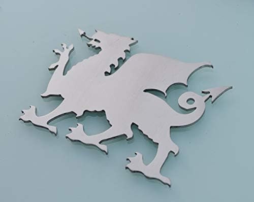 Welsh Dragon Wales Badge Emblem 4" Metal Car Truck Motorcycle - Etsy