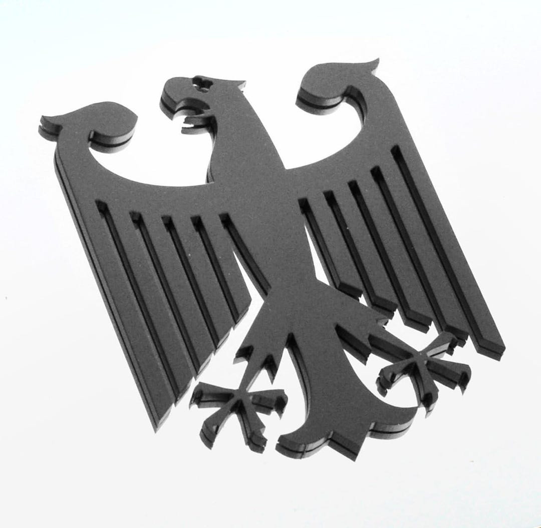 German Eagle Germany Black Emblem Decal Insignia Made in the USA 4 ...
