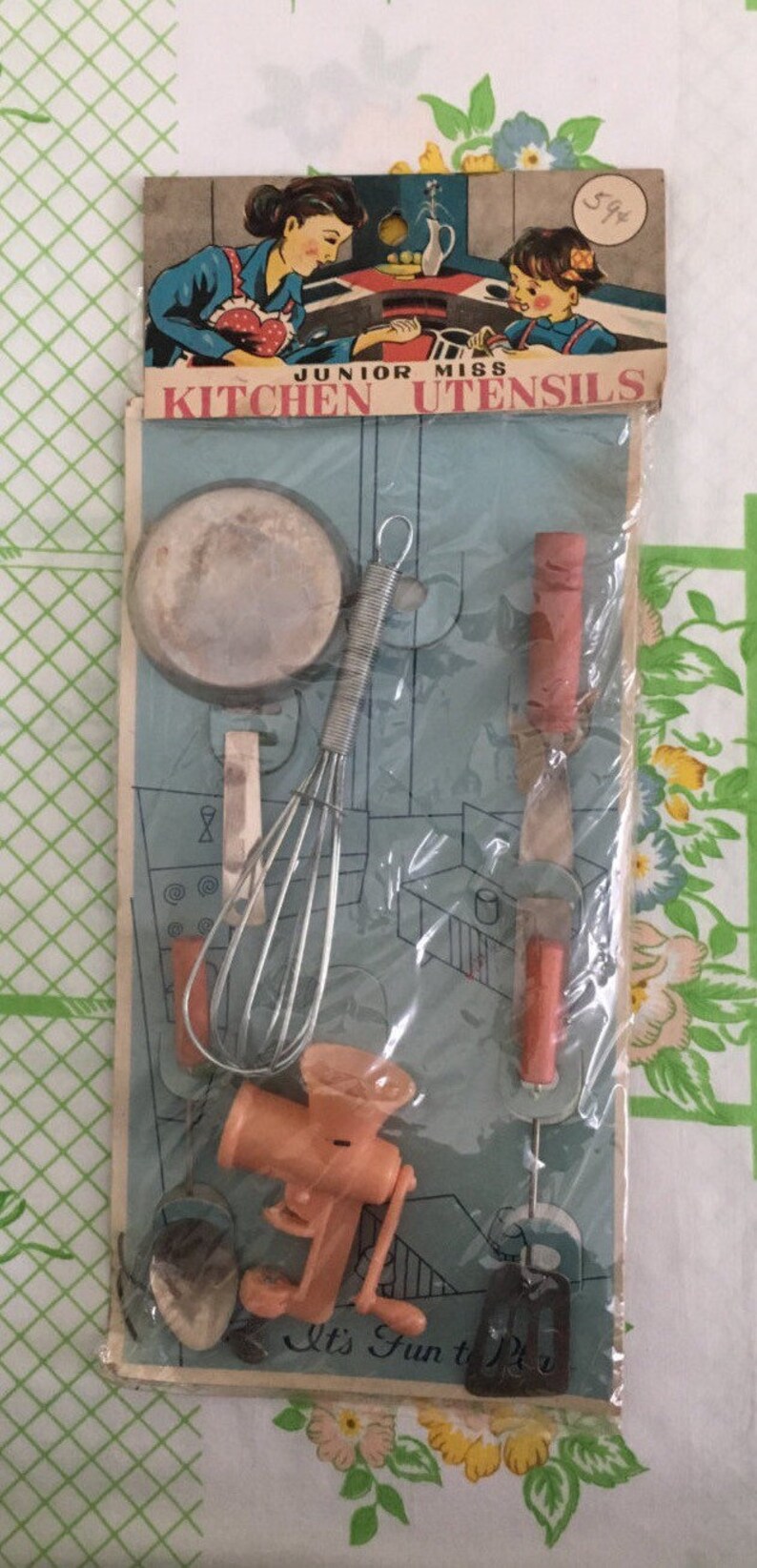 Vintage Junior Miss Kitchen Utensils - Etsy