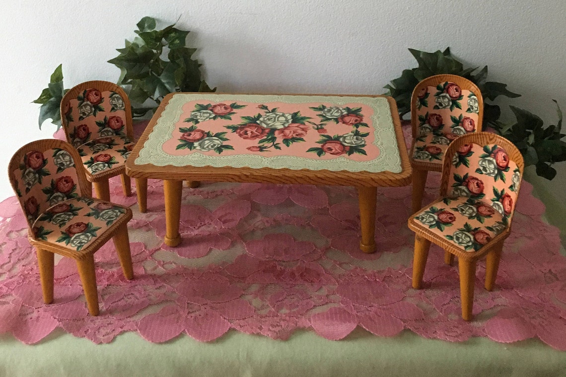 1950's Tin Litho Dining Room Set Made in Japan by SAN | Etsy