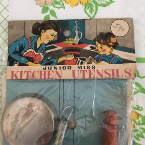 Vintage Junior Miss Kitchen Utensils - Etsy