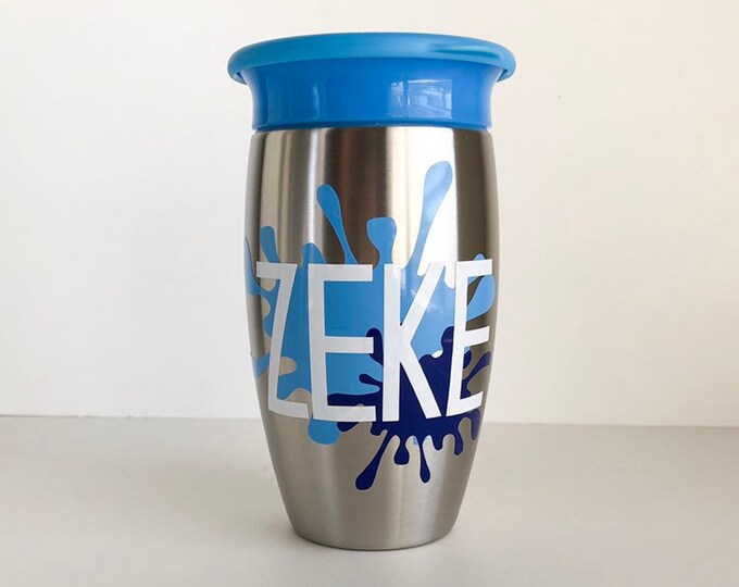 Paint Splat Kids Cup Paint Party Favors Munchkin Miracle - Etsy