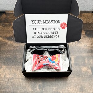 Ring Security Proposal Box - Secret Agent - Ring Security Gift Box ...