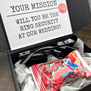 Ring Security Proposal Box - Secret Agent - Ring Security Gift Box ...