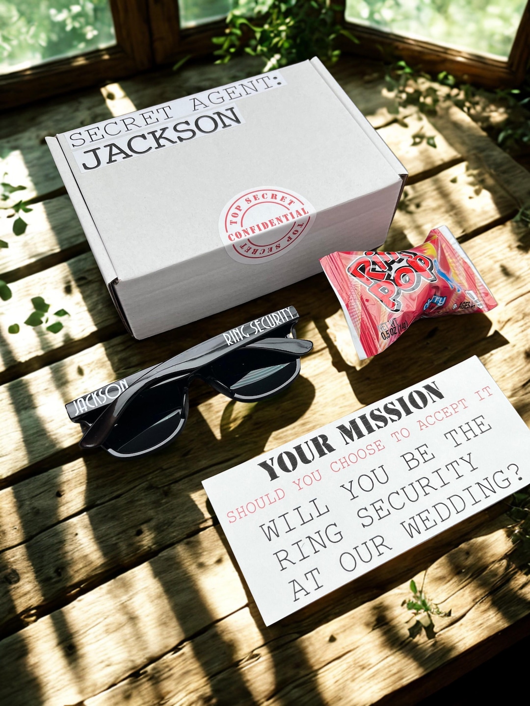 Mini Ring Security Box - Ring Security Proposal - Ring Security Gift ...