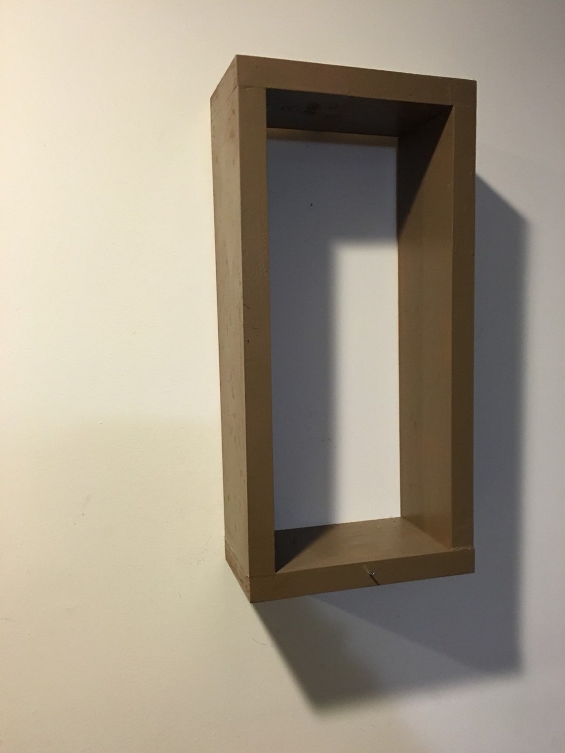 Rustic Shadow Box Frame Unique Wine Display Made From | Etsy