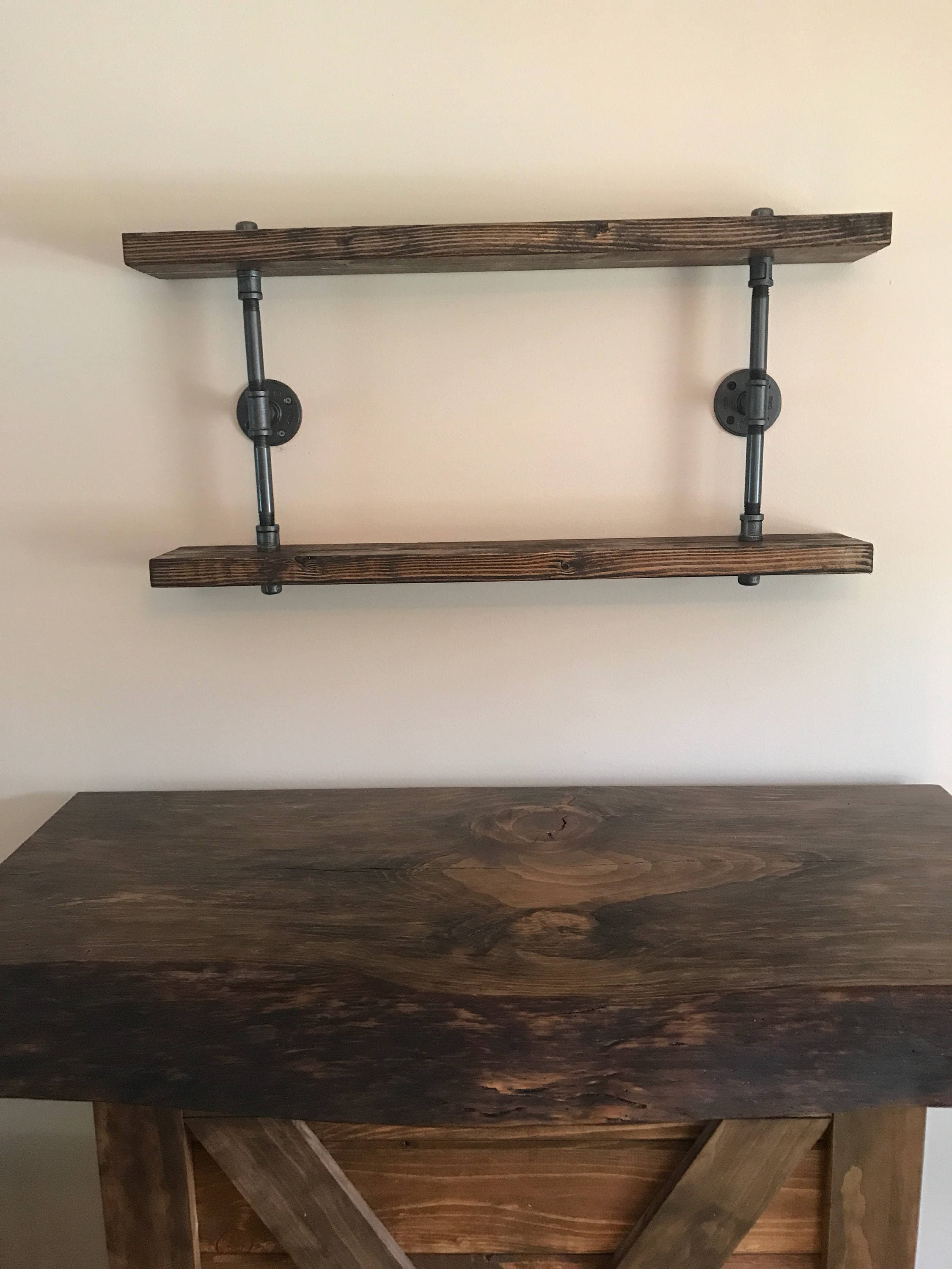 Reclaimed Wood Shelves