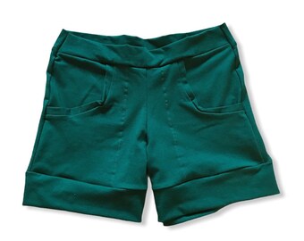 Mens Forest Green Shorts - Etsy