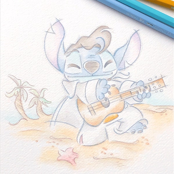 Stitch Poster - Etsy