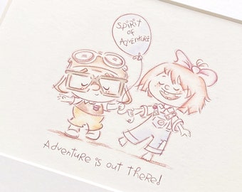Adventure is Out There up Disney Pixar Movie Home Decor Art - Etsy