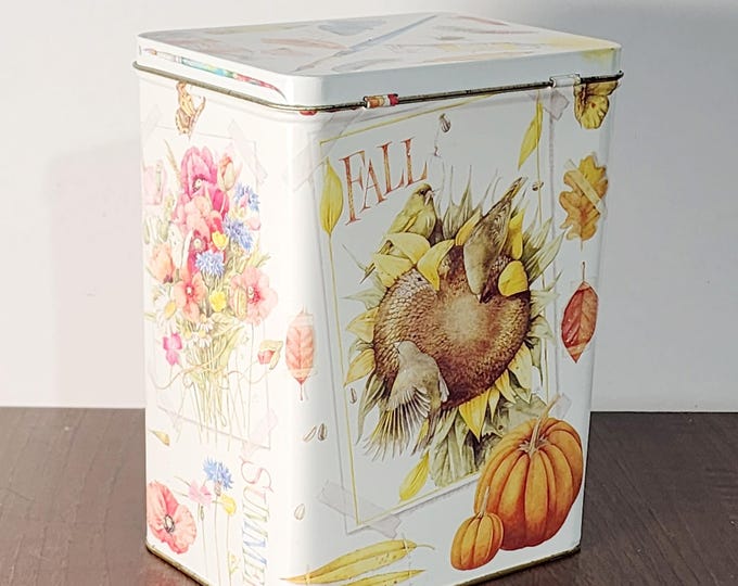 VTG Four Seasons Artist Tin by Marjolein Bastin - Etsy