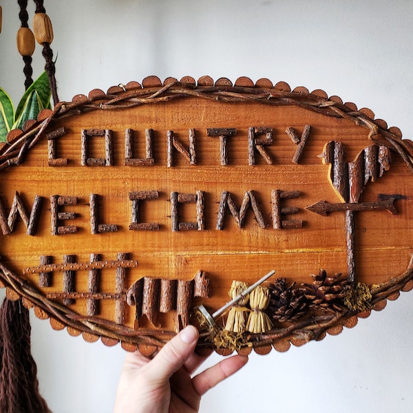 Country Welcome - Etsy