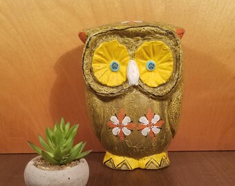 Owl coin bank | Etsy