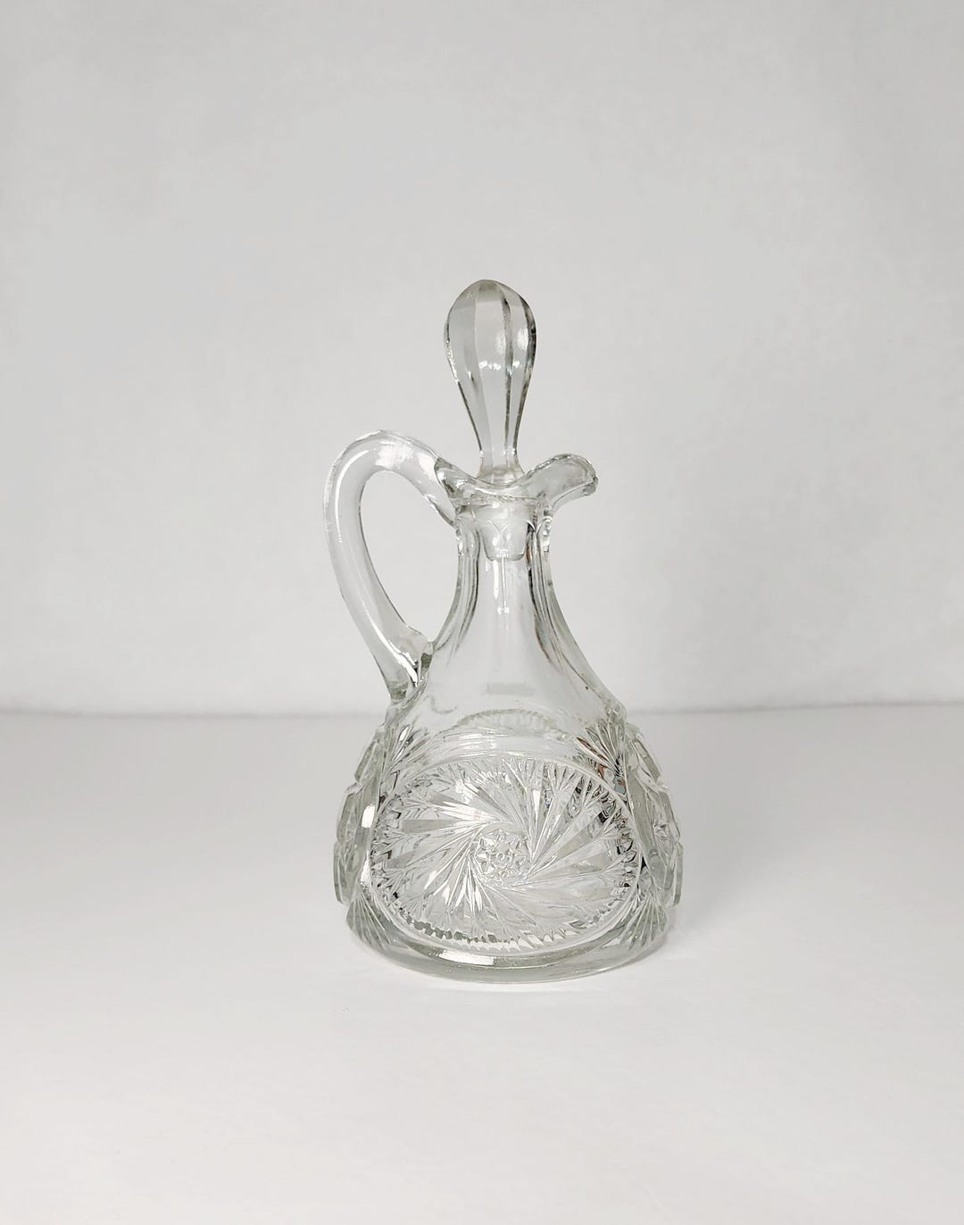 VTG Glass Oil Jar - Etsy