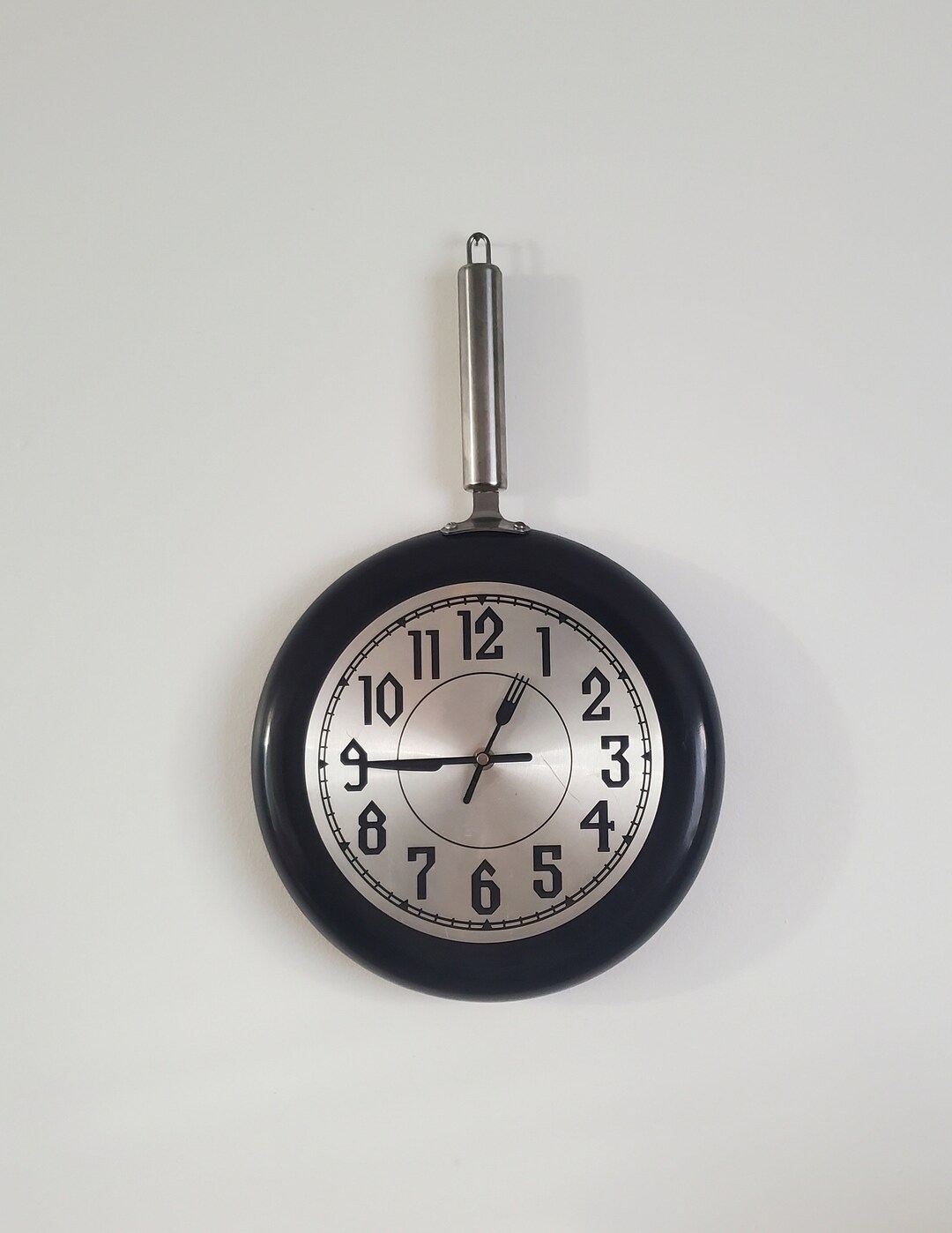 Vintage Skillet Wall Clock for Kitchen 1980s - Etsy