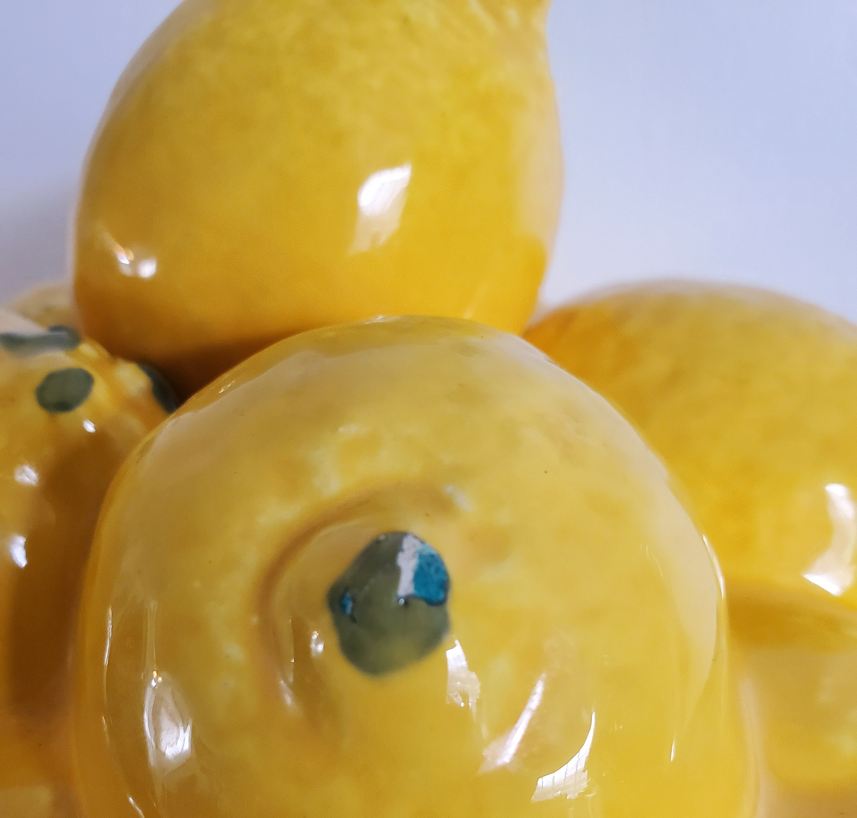 Ceramic Lemon Basket Canisters // Vintage Doranne of California - Etsy