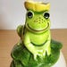 Ceramic Frog Bell With Flowers - Etsy