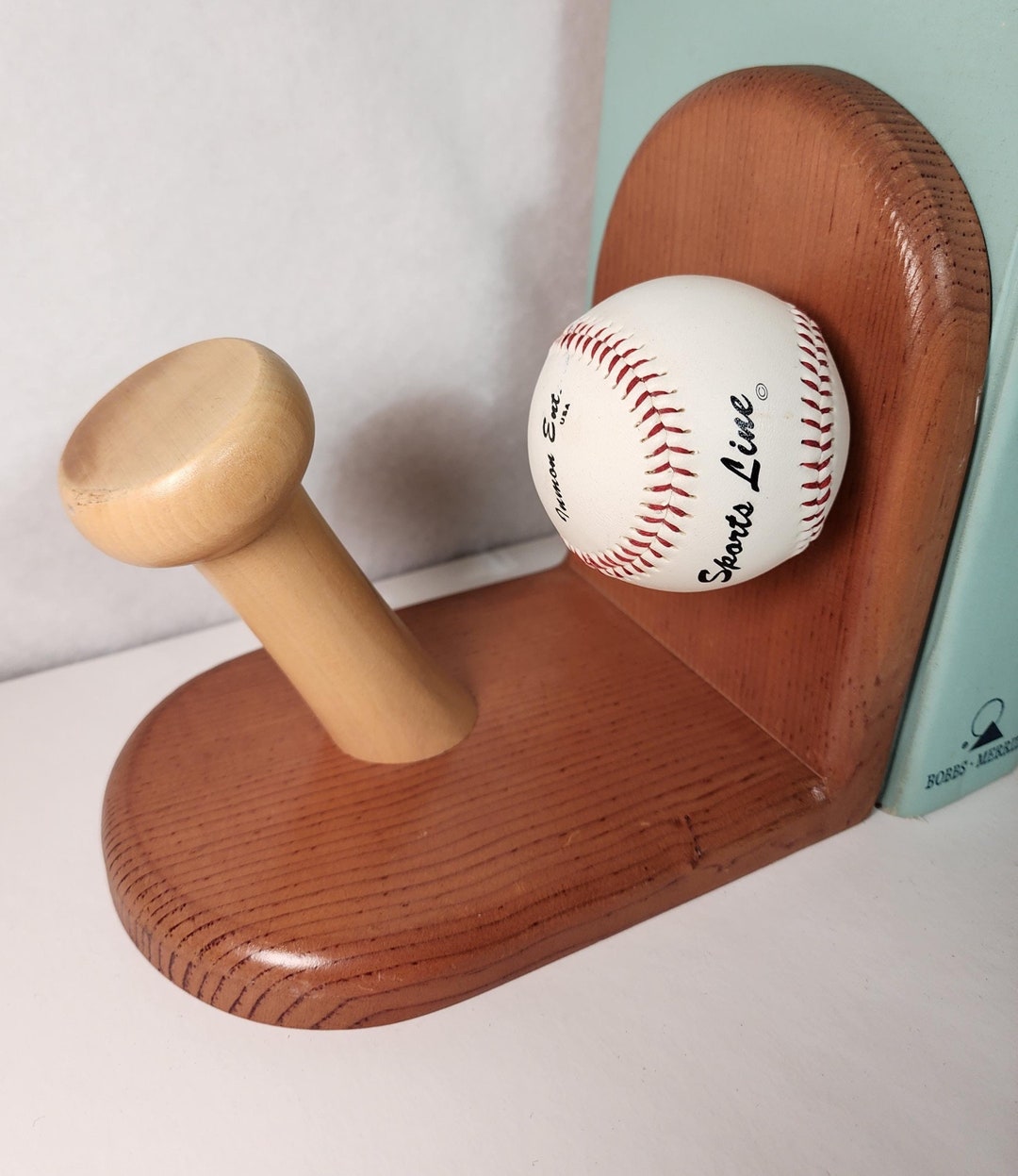 VTG Baseball Bookends - Etsy