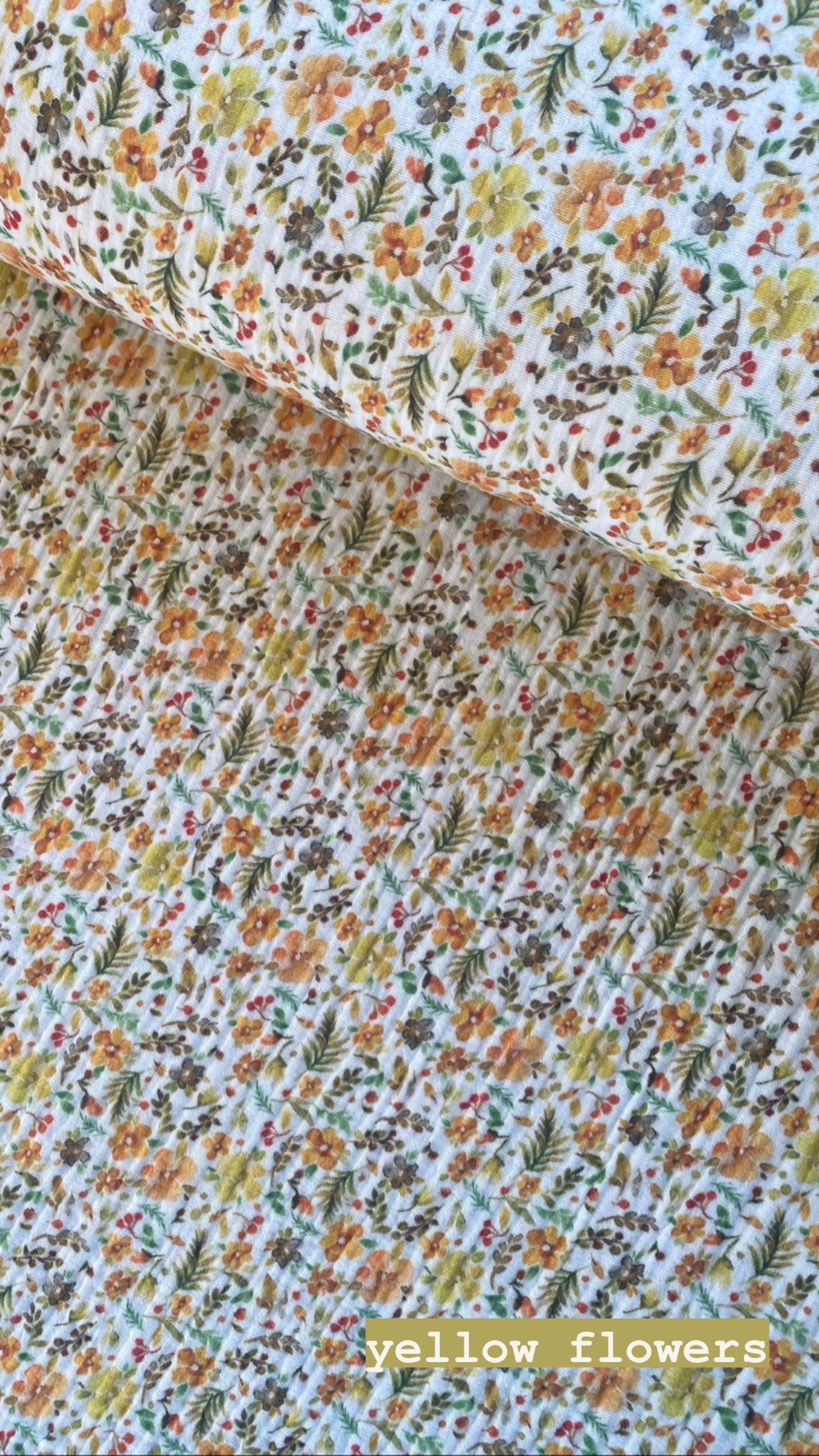 Double Gauze Fabric Digital Printed Muslin Fabric Double | Etsy