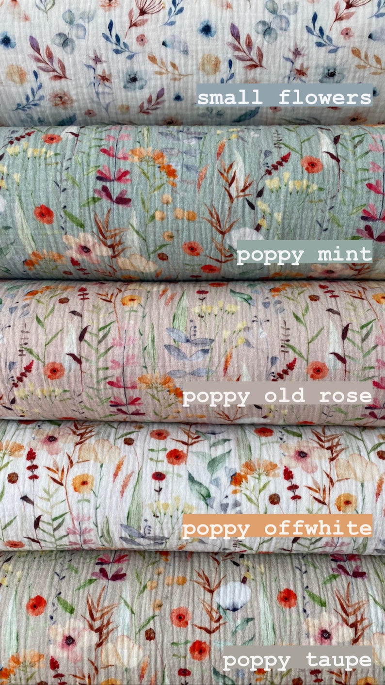 Double Gauze Fabric Digital Printed Muslin Fabric Double - Etsy