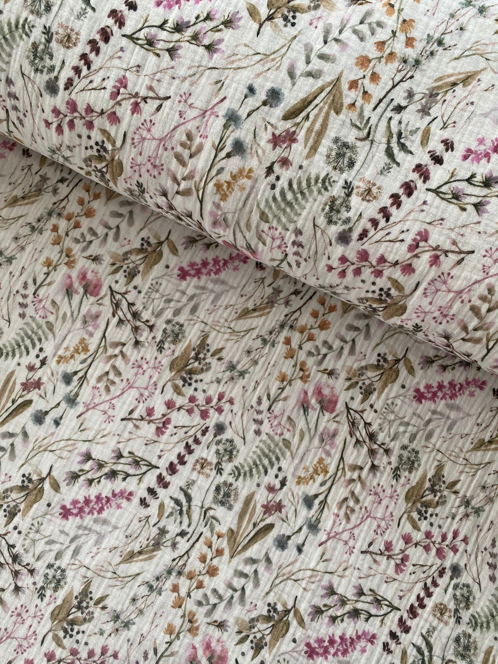 Double Gauze Fabric Digital Printed Muslin Fabric Double - Etsy