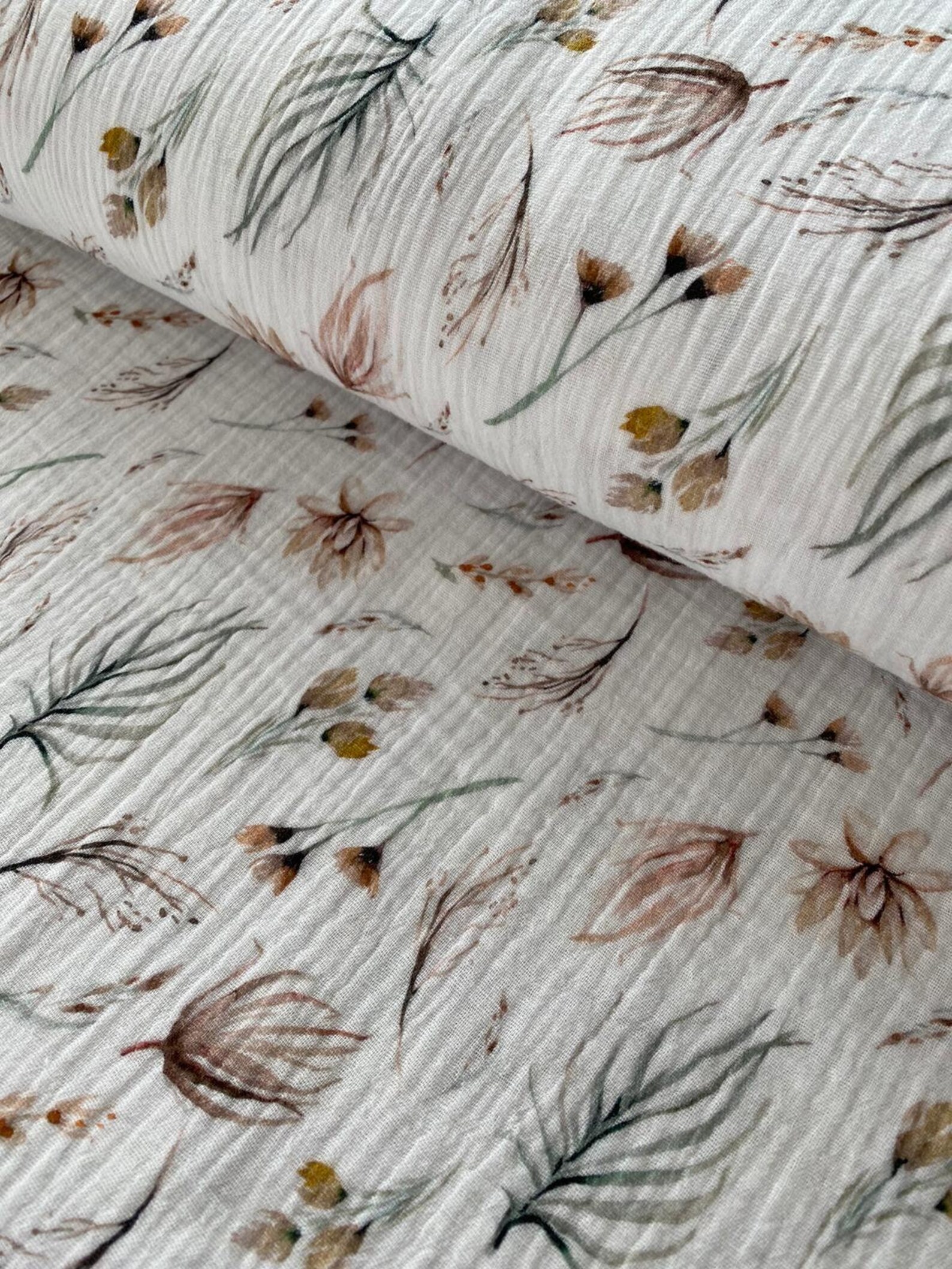 Double Gauze Fabric Digital Printed Muslin Fabric Double - Etsy
