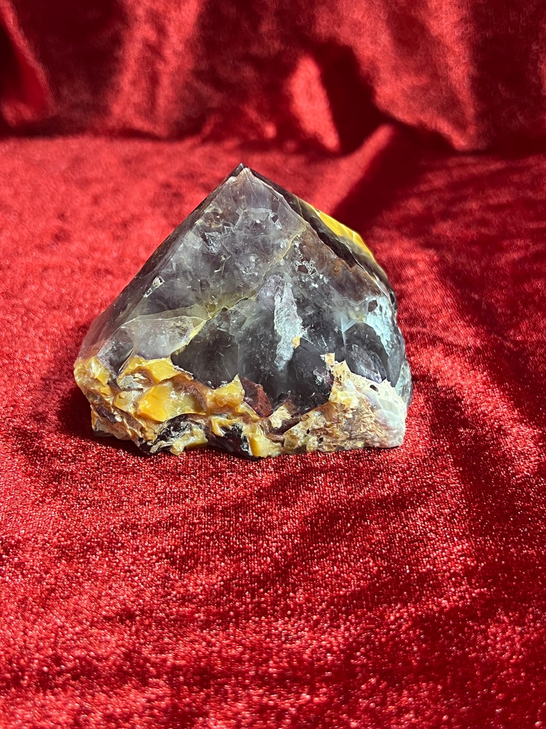 Super Seven Cut Base Top Polish Cut Base Crystals Super Seven Cut Base ...