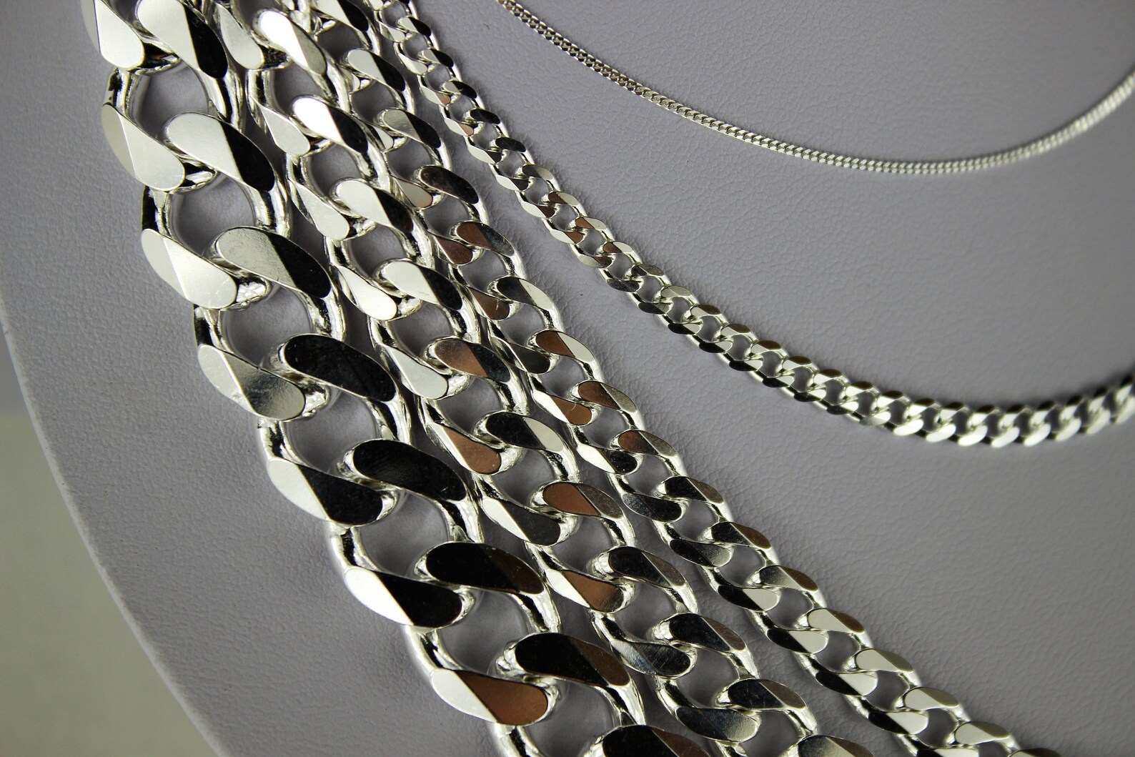 925 Sterling Silver Cuban Link Chain Necklace 1.5mm 15mm Men - Etsy