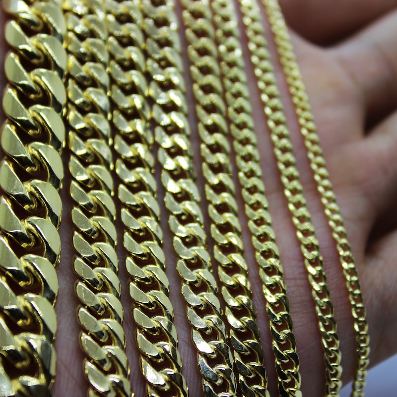 Cuban Chain Necklace - Etsy