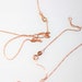 10K Solid Rose Gold Rolo (1mm) & Box (0.6mm) Chain 16-24" - Etsy