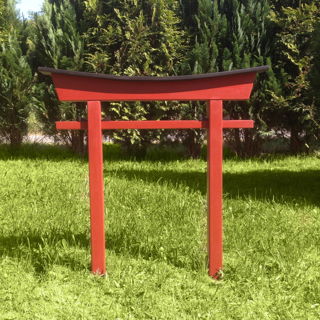 Torii Gate Japanese Wooden Arch Archway Garden Gate Wood Feng Shui ...