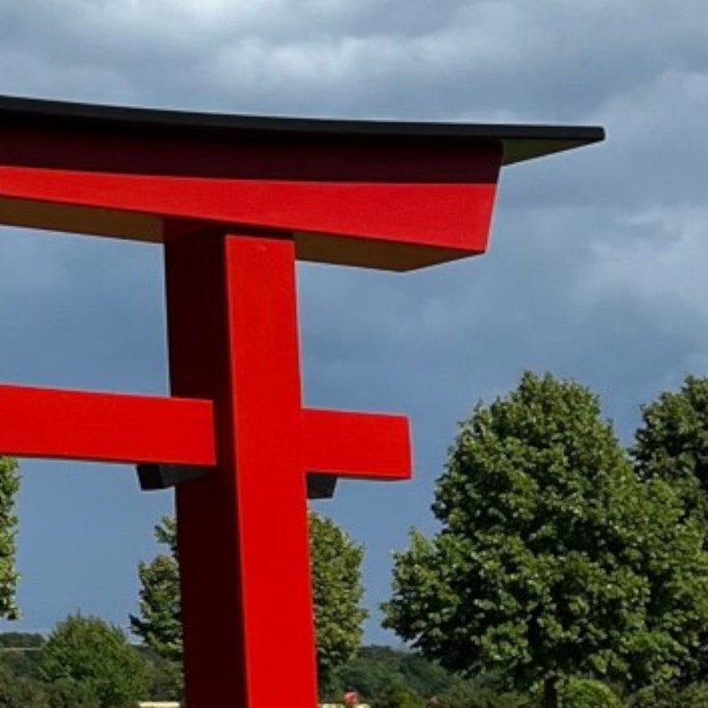 Torii Gate Japanese House Garden Wooden Arch Archway Japanese Garden ...