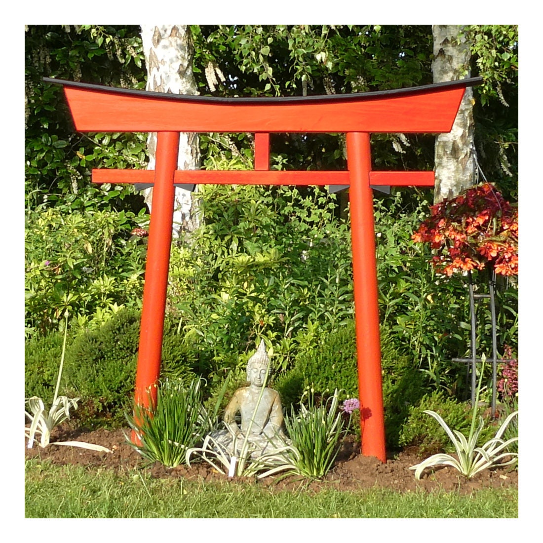 Torii Japanese Garden Wooden Arch Archway Gate Wood Feng Shui Asia ...