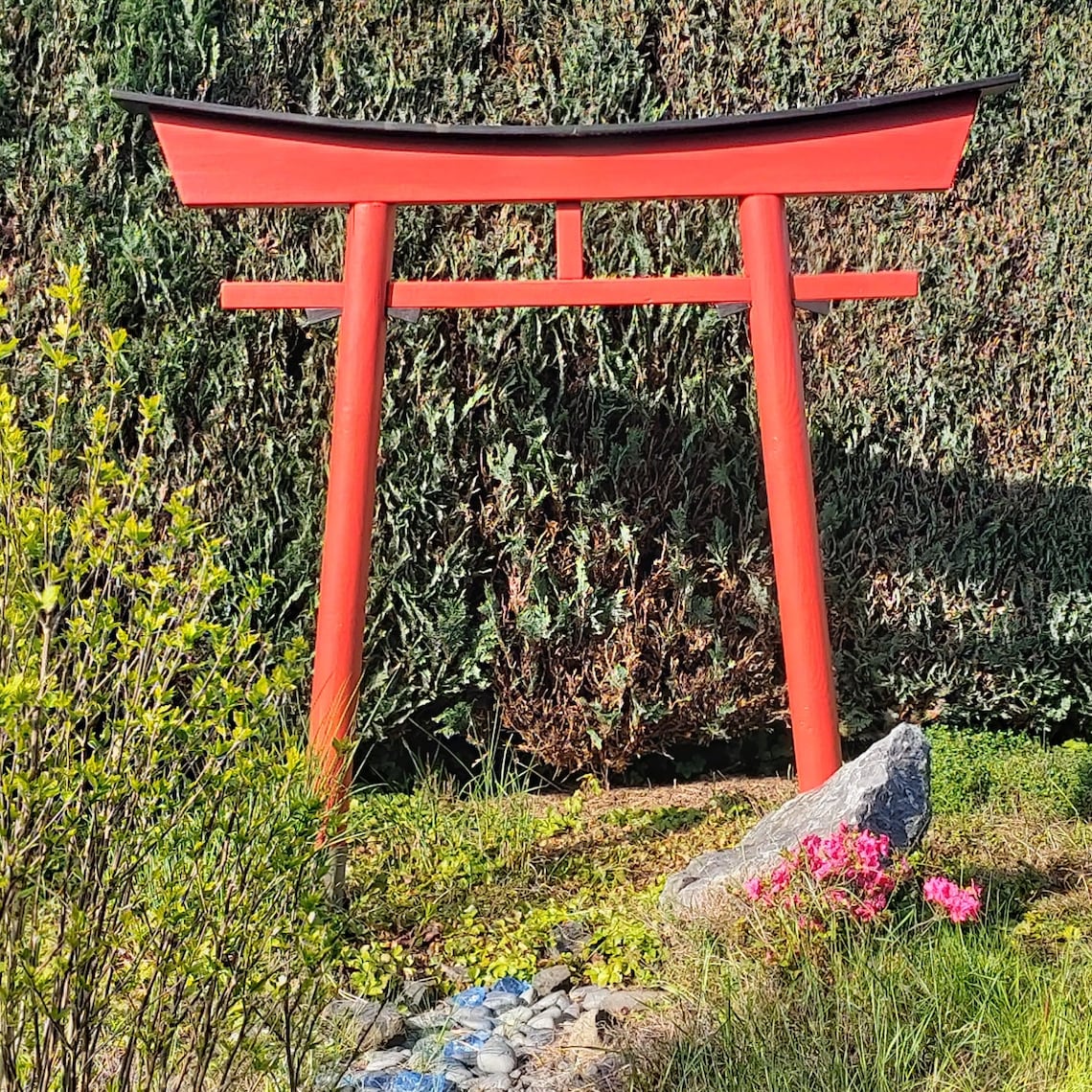 Japanese Garden Torii Arch, Wooden Gateway, Gate, Wood, Feng Shui, Asia ...
