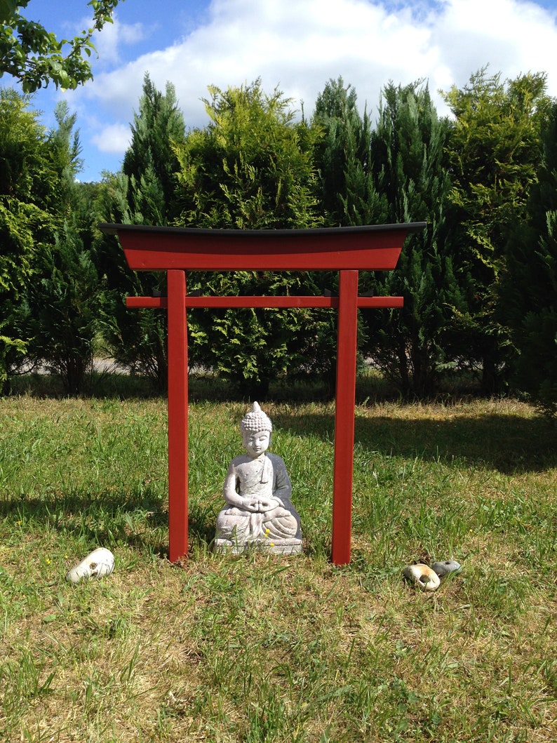 Japanese Wooden Torii Gate, Garden Archway, Feng Shui Style, Japan ...