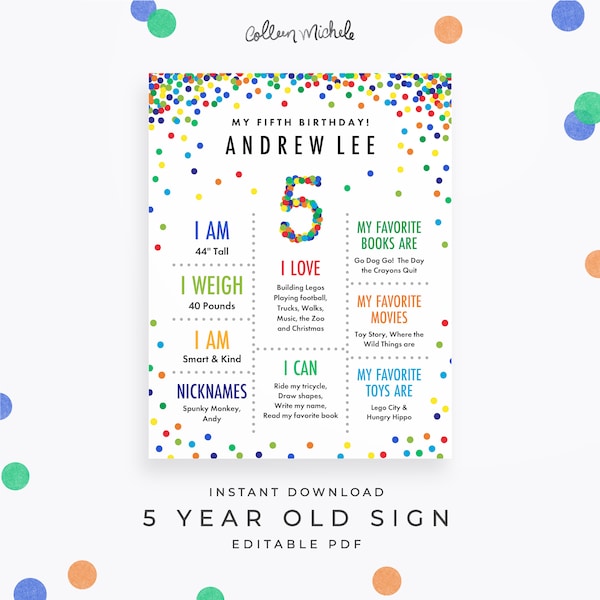 5 Year Old Boy Poster - Etsy